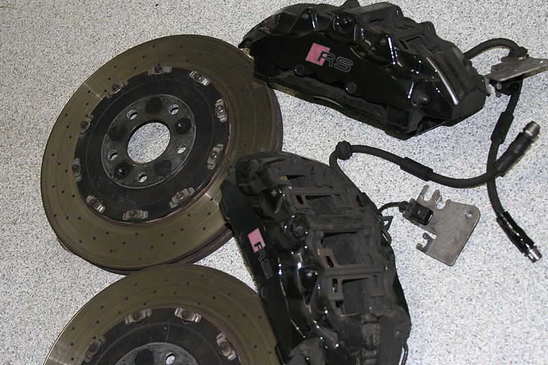 OEM B7 RS4 Brake Calipers / Rotors / Pads - fits B5 S4